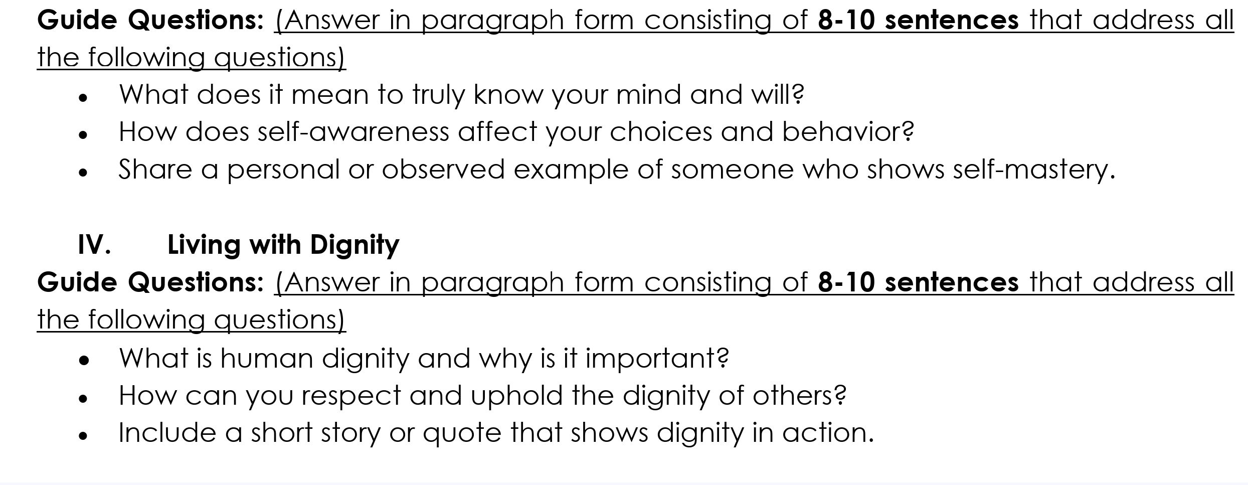 Guide Questions: (Answer in paragraph form | StudyX