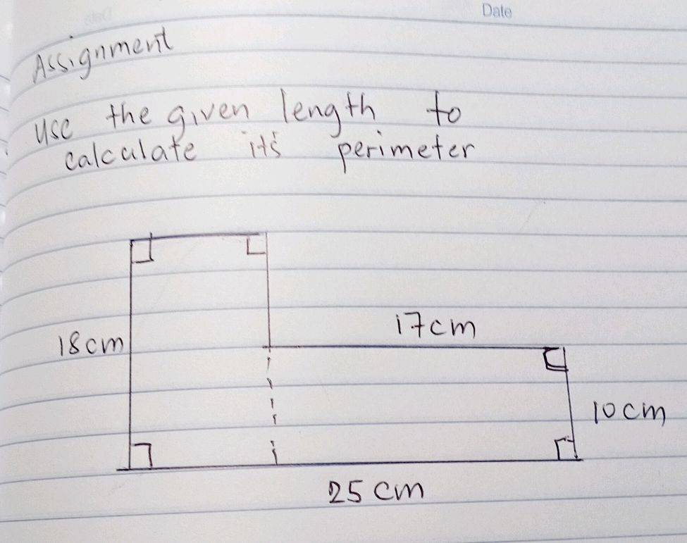 Use the given length to calculate its | StudyX