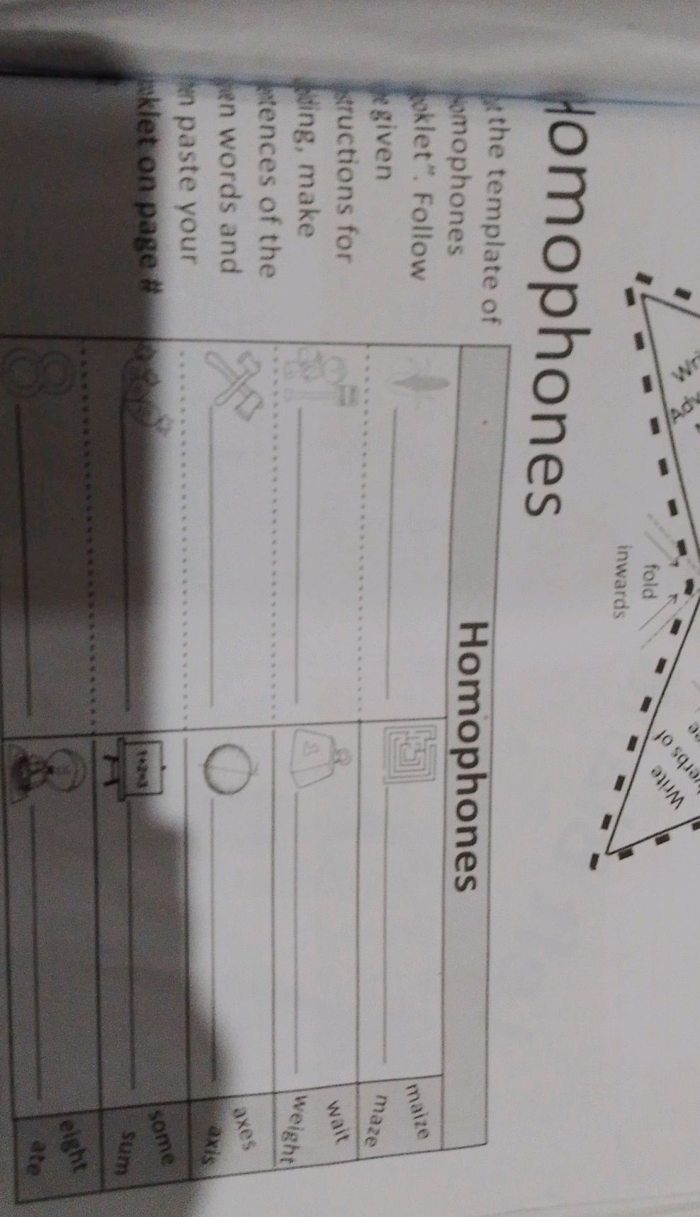 Homophones