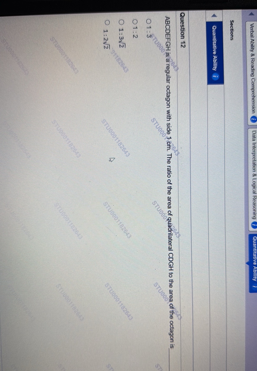 Question 12 ABCDEFGH is a regular octagon | StudyX