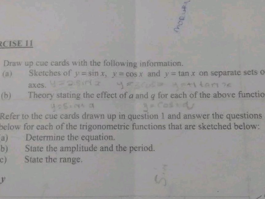 Draw up cue cards with the following | StudyX