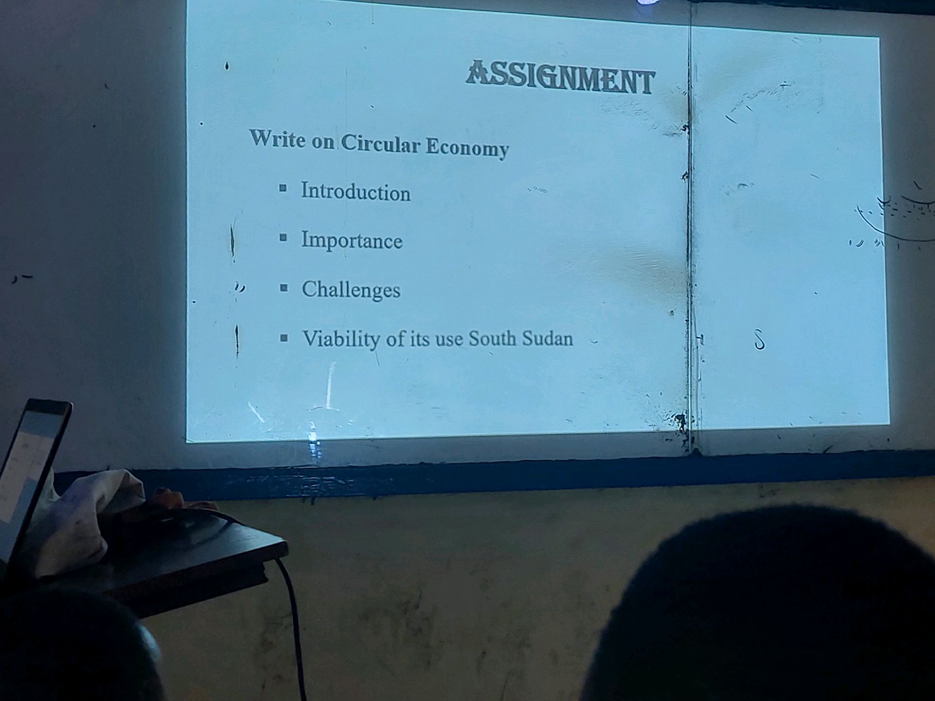 Write on Circular Economy - Introduction - | StudyX