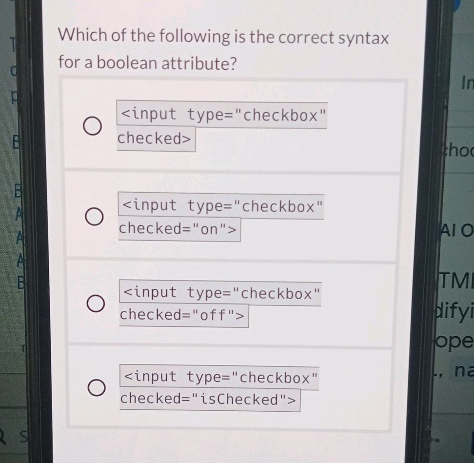 Which of the following is the correct syntax | StudyX