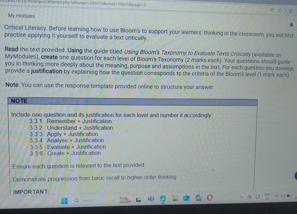 Read the text provided. Using the guide | StudyX