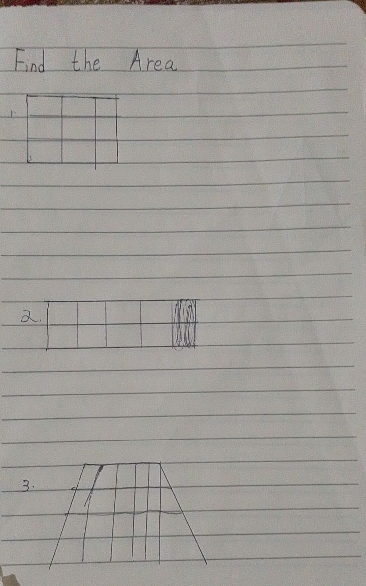 Find the Area 1. (A rectangle divided into | StudyX