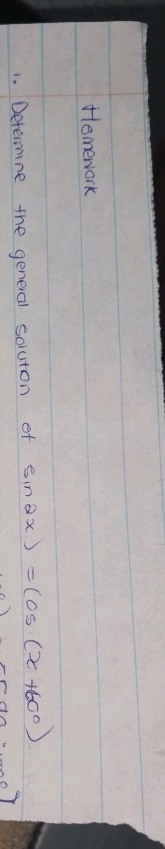 1. Determine the general solution of | StudyX