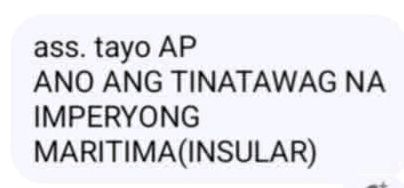 ass. tayo AP ANO ANG TINATAWAG NA IMPERYONG | StudyX