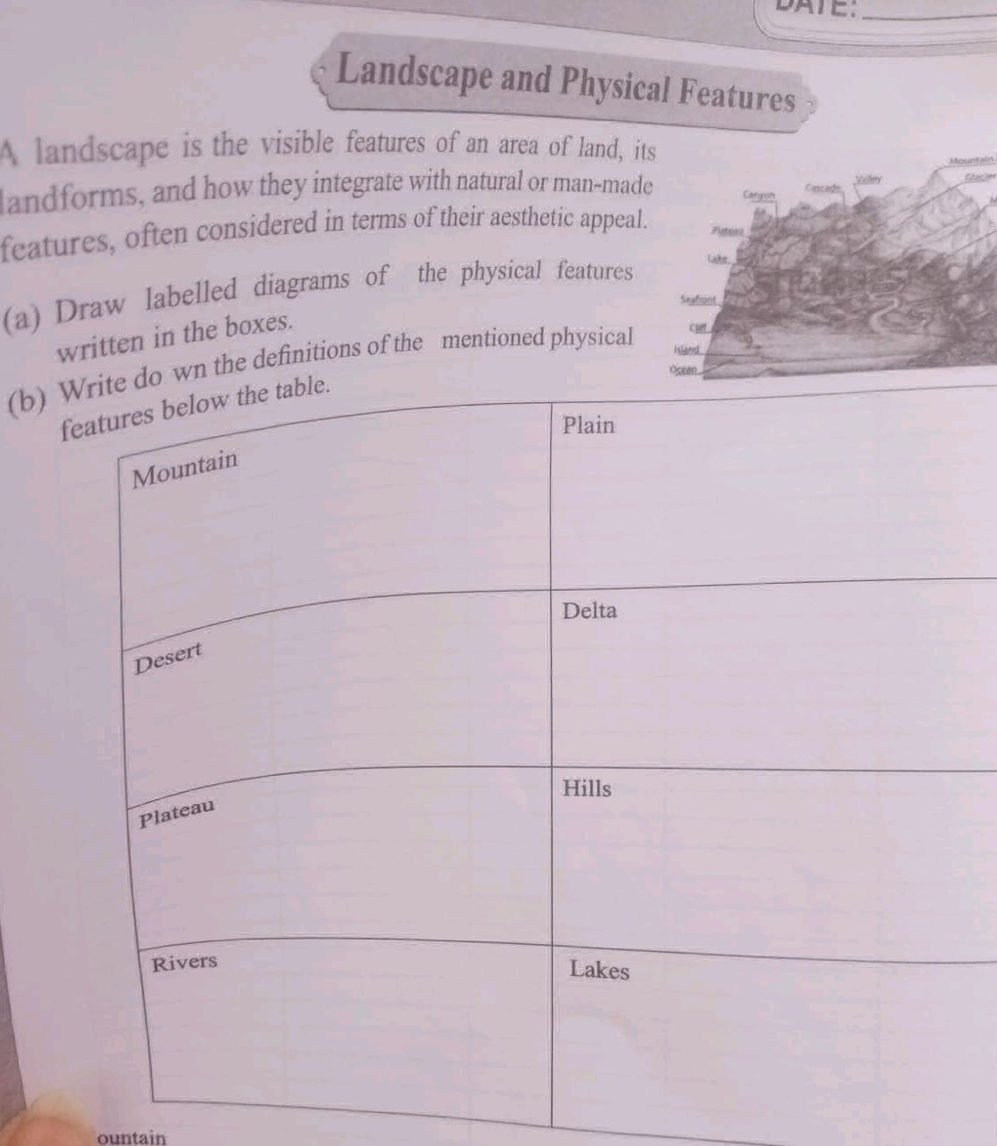 (a) Draw labelled diagrams of the physical | StudyX