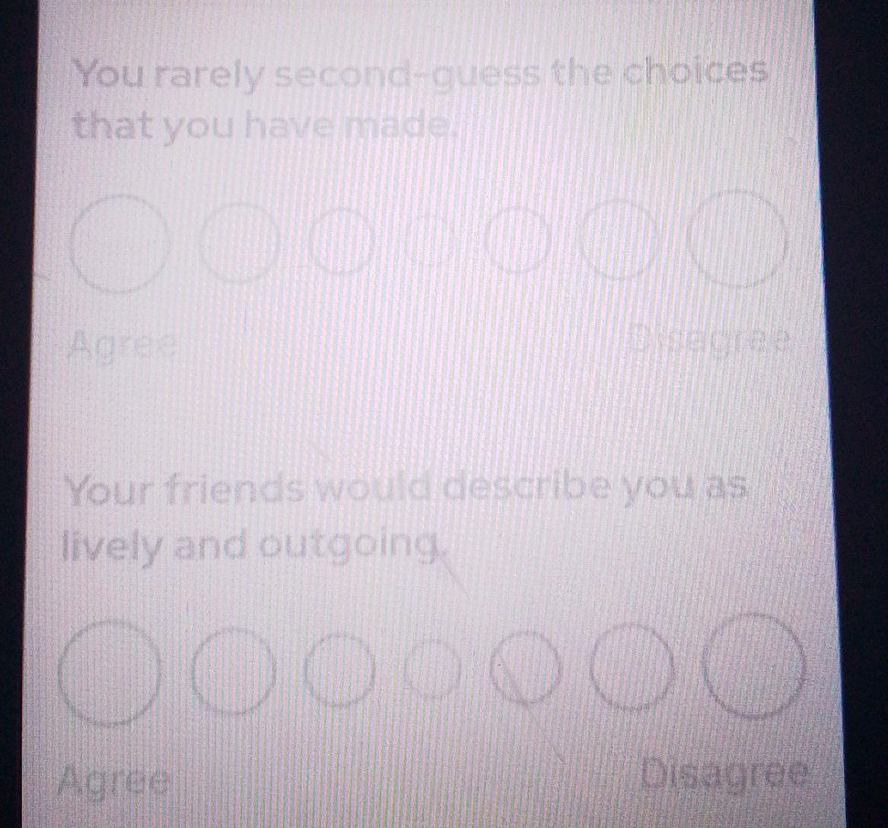 You rarely second-guess the choices that you