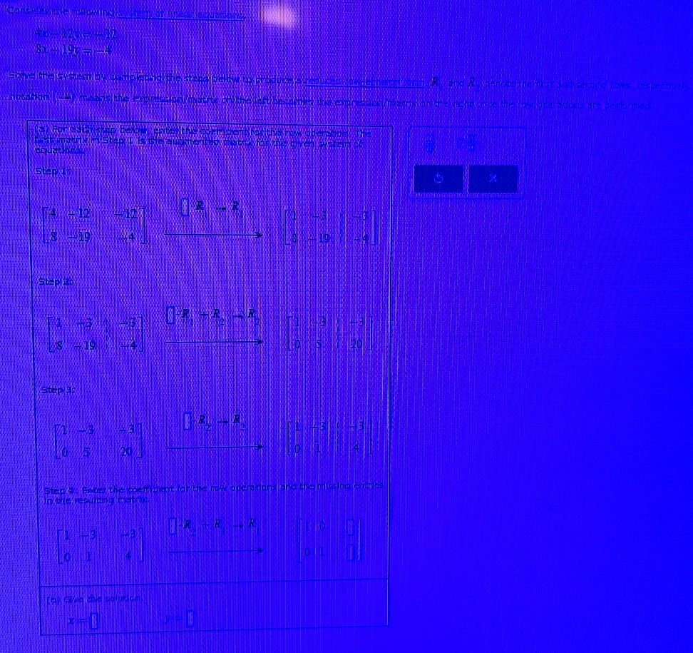Consider the following system of linear | StudyX