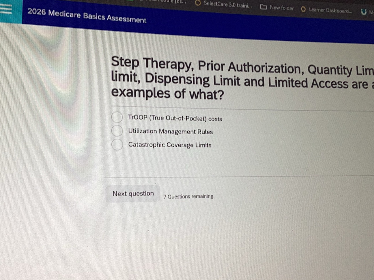 Step Therapy, Prior Authorization, Quantity