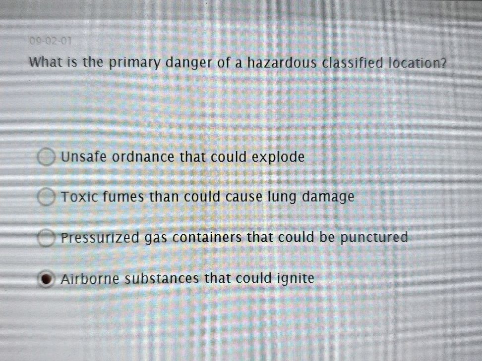 What is the primary danger of a hazardous