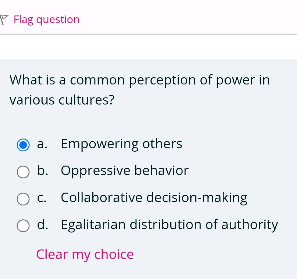 What is a common perception of power in
