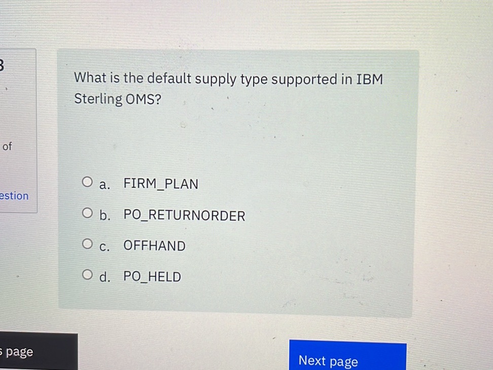 What is the default supply type supported in