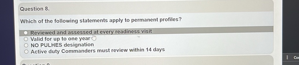 Question 8. Which of the following | StudyX
