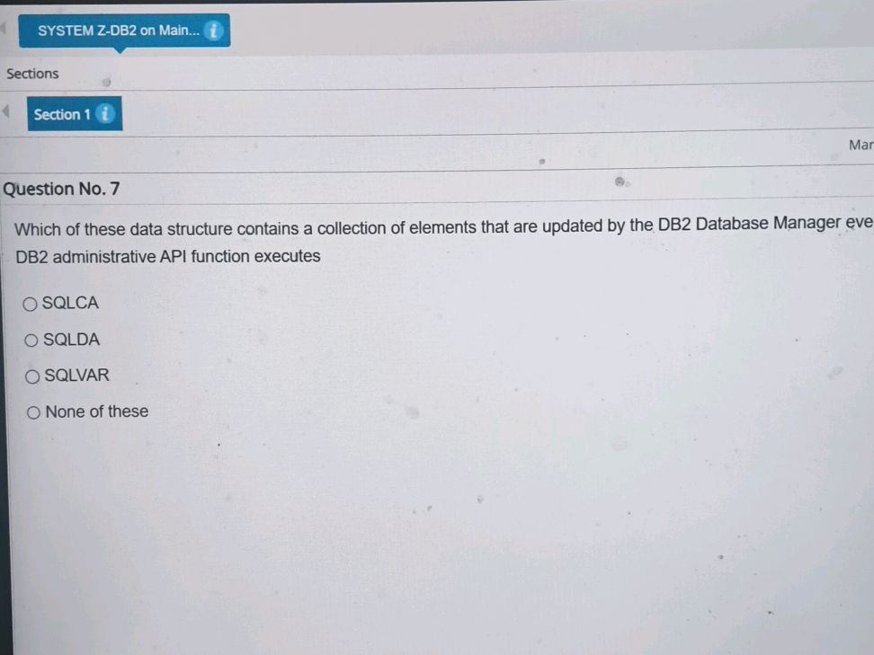 Question No. 7 Which of these data | StudyX
