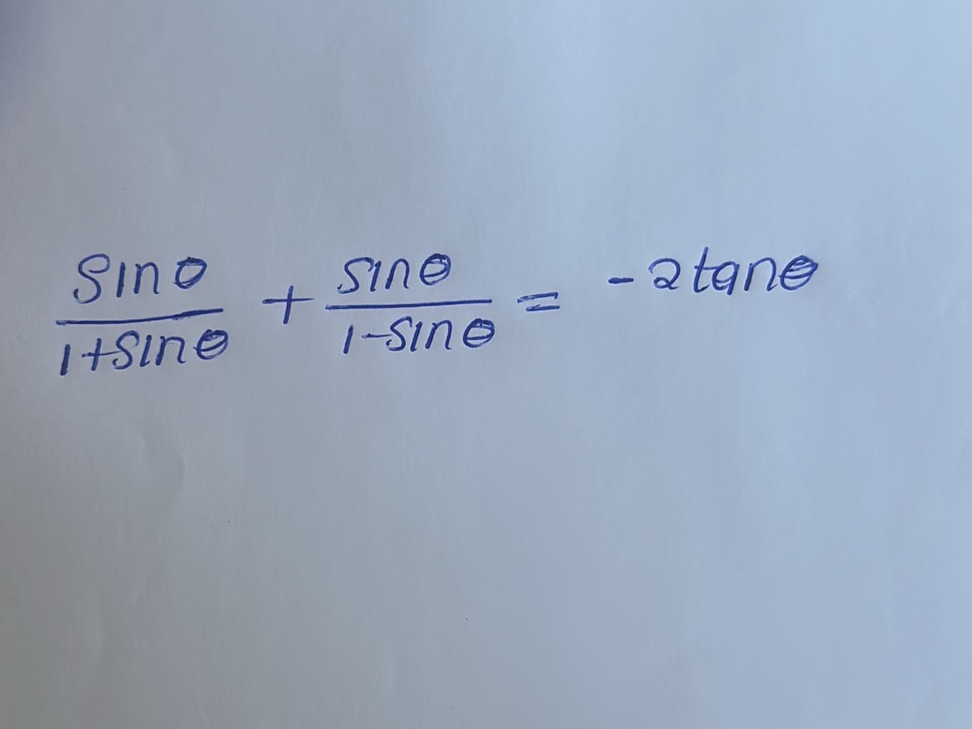 Trigonometry Equation Simplification | StudyX