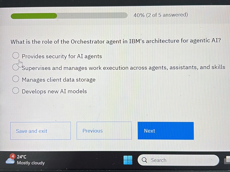 What is the role of the Orchestrator agent | StudyX
