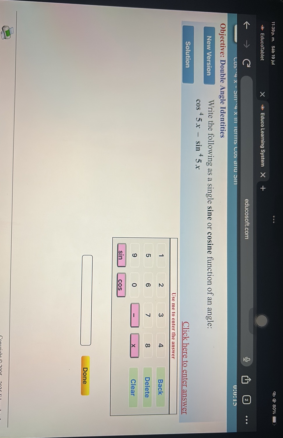 Write the following as a single sine or | StudyX
