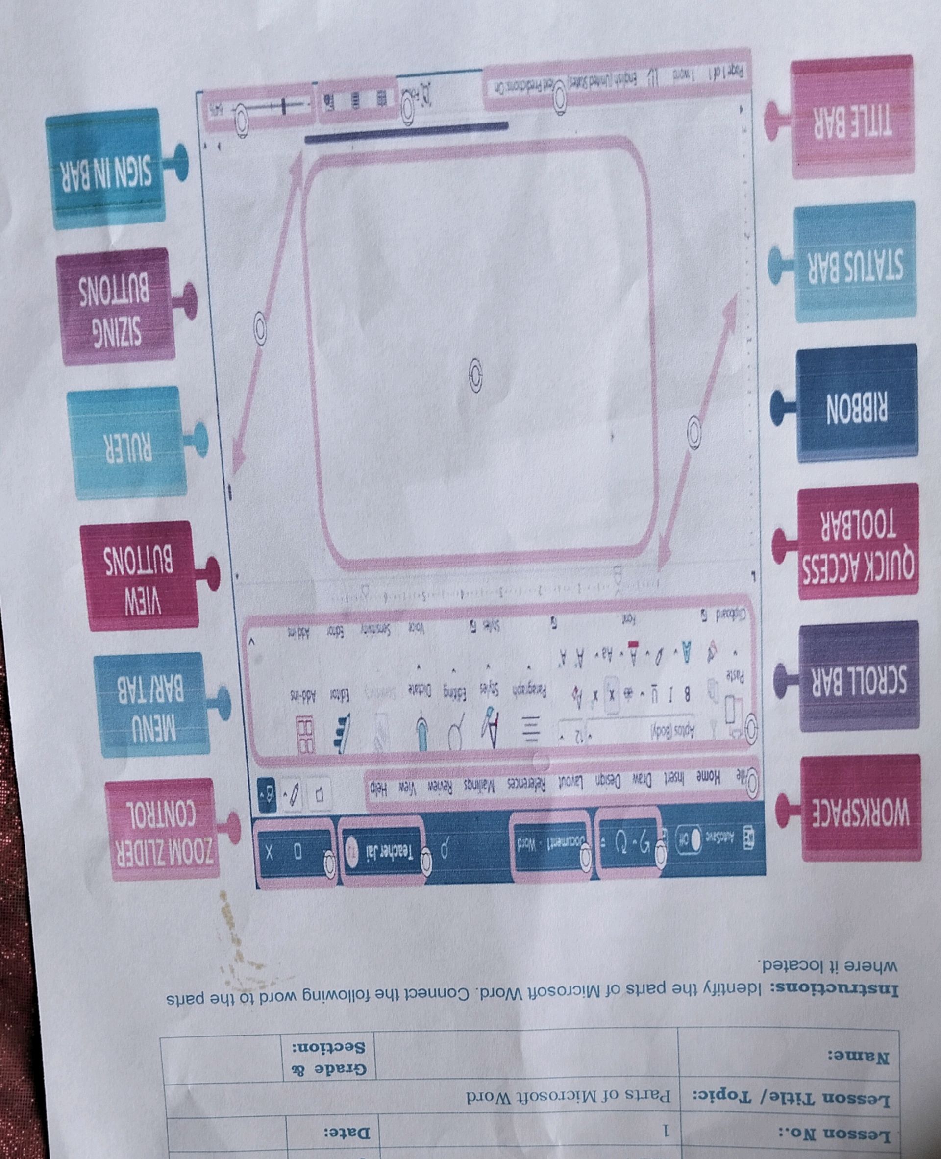 Instructions: Identify the parts of | StudyX