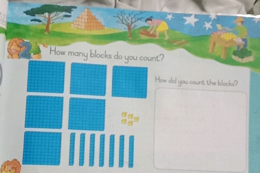 How many blocks do you count? There are