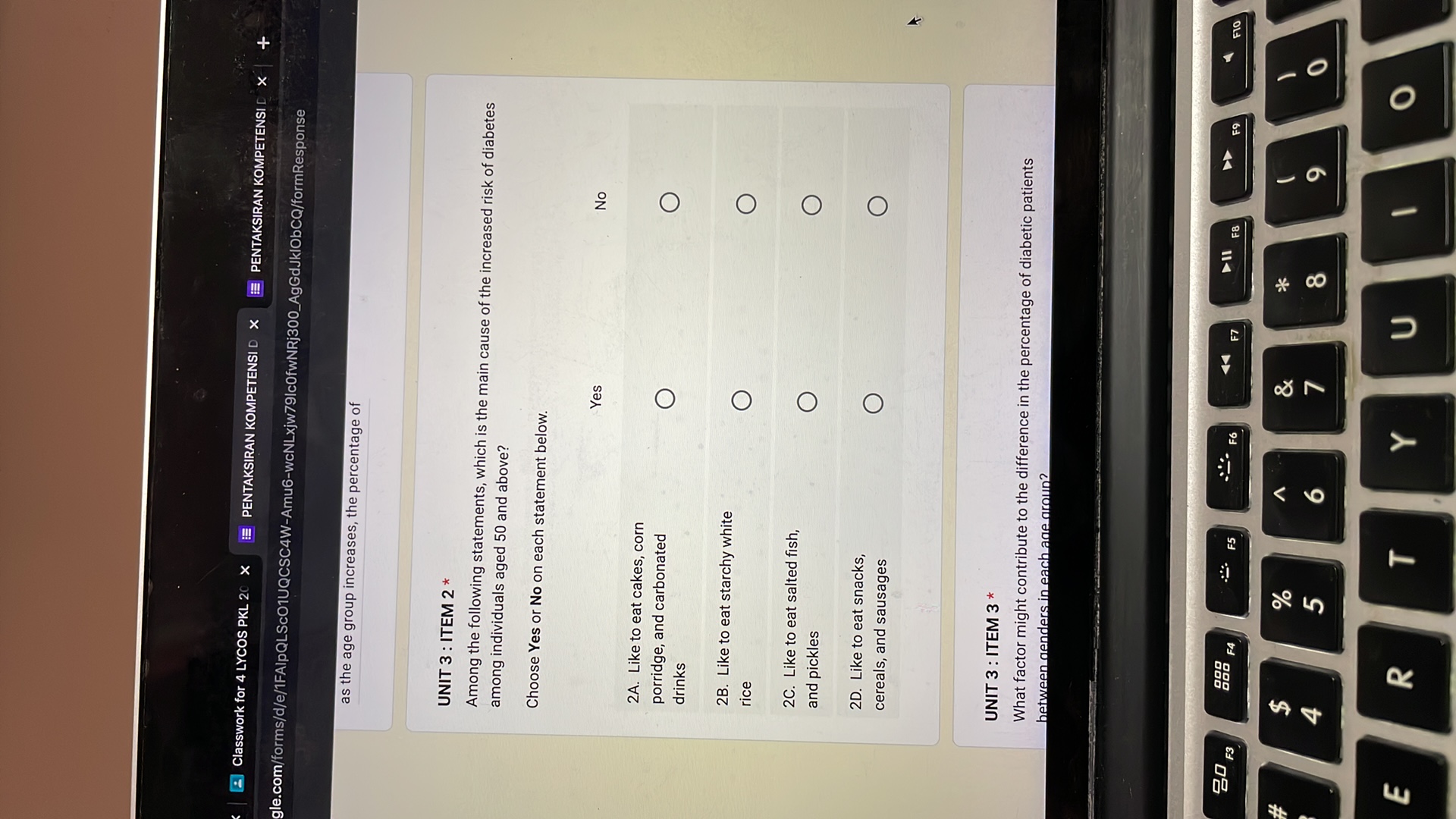 UNIT 3 : ITEM 2 Among the following | StudyX