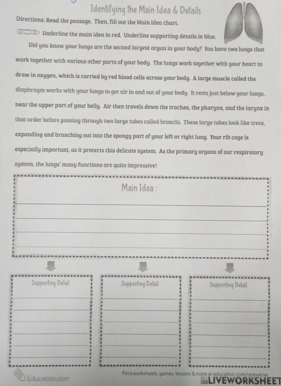 Directions: Read the passage. Then, fill out | StudyX