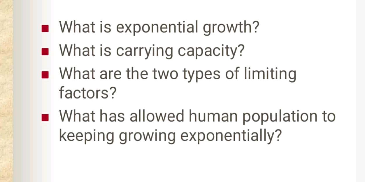 What is exponential growth? What is | StudyX