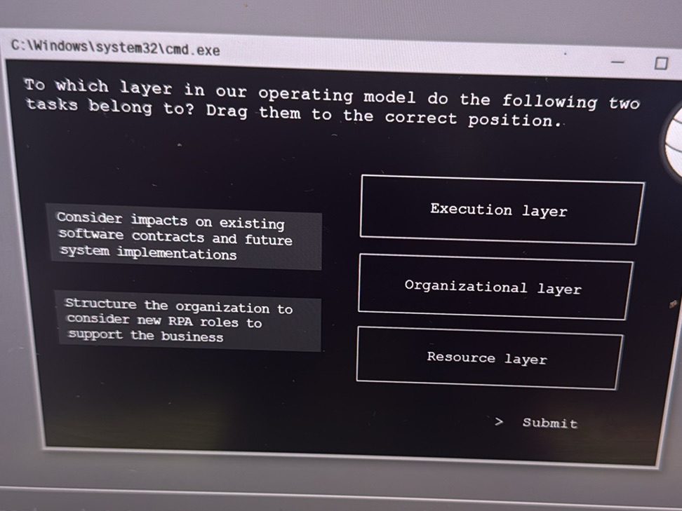 To which layer in our operating model do the | StudyX