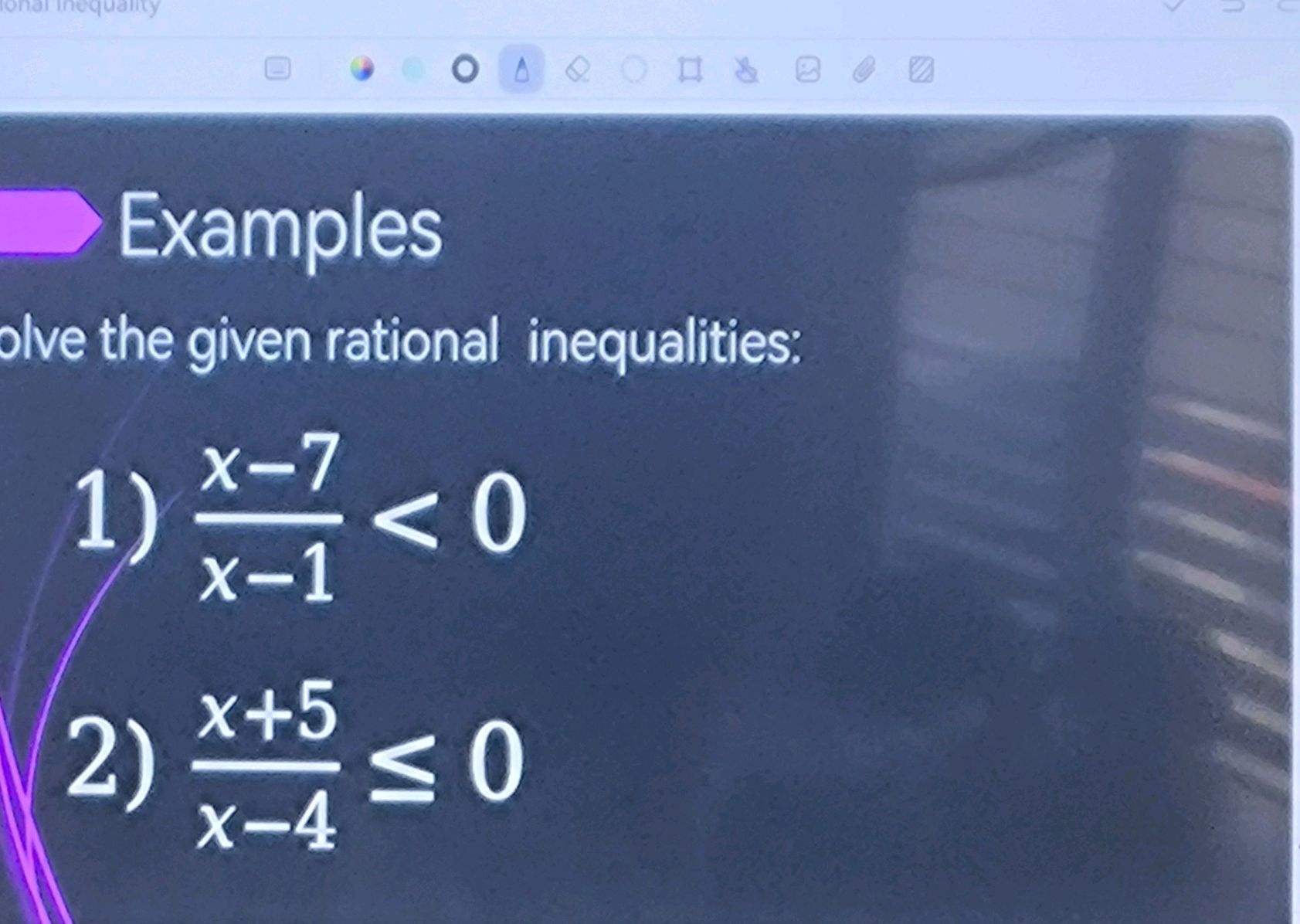Solve the given rational inequalities: 1) $ | StudyX