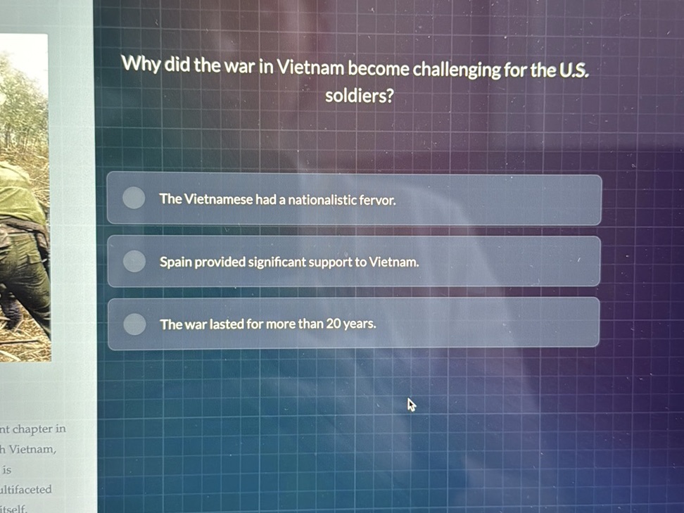 Why did the war in Vietnam become | StudyX