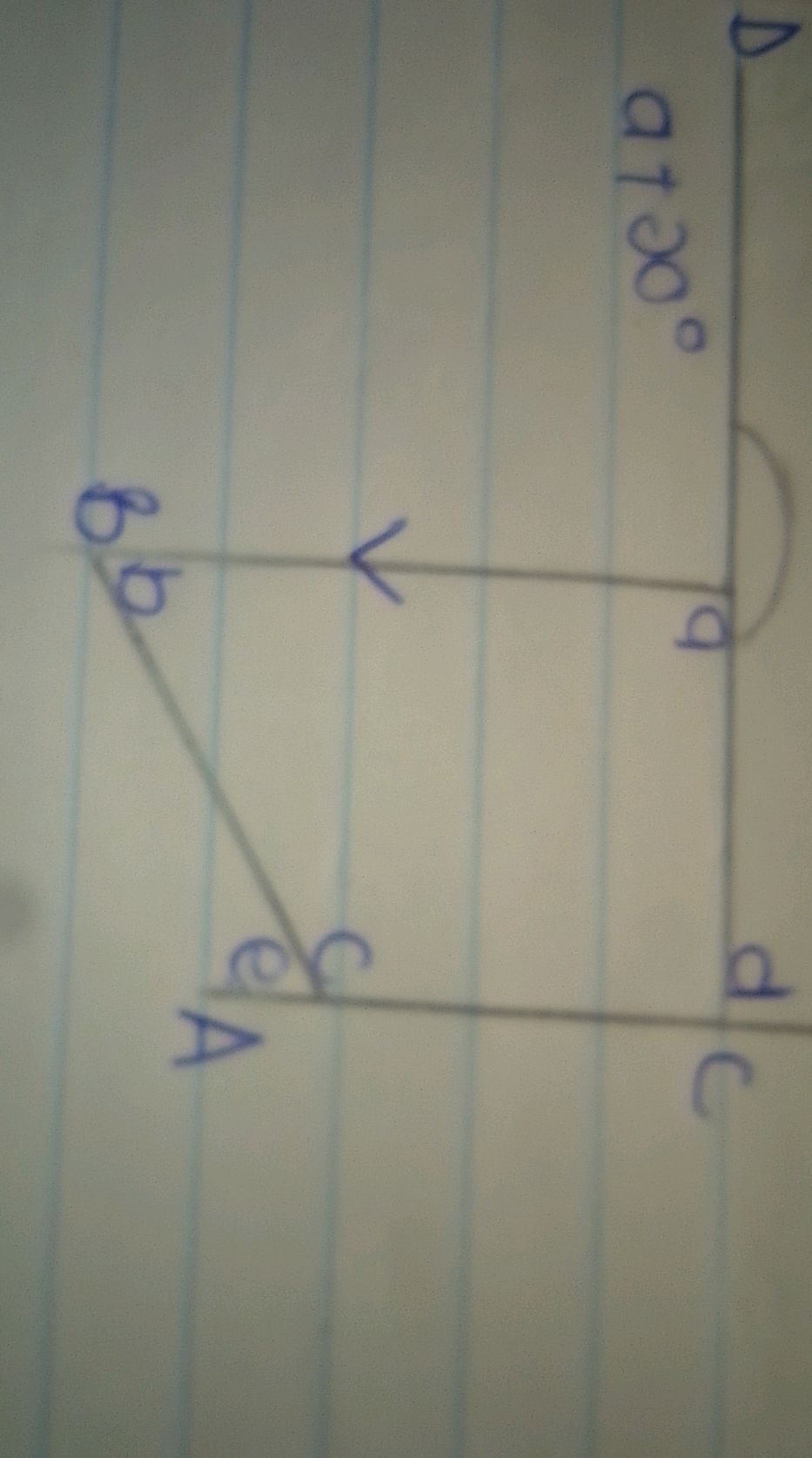 The image shows a geometric figure with