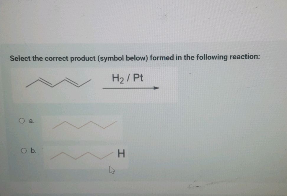 Select the correct product (symbol below) | StudyX