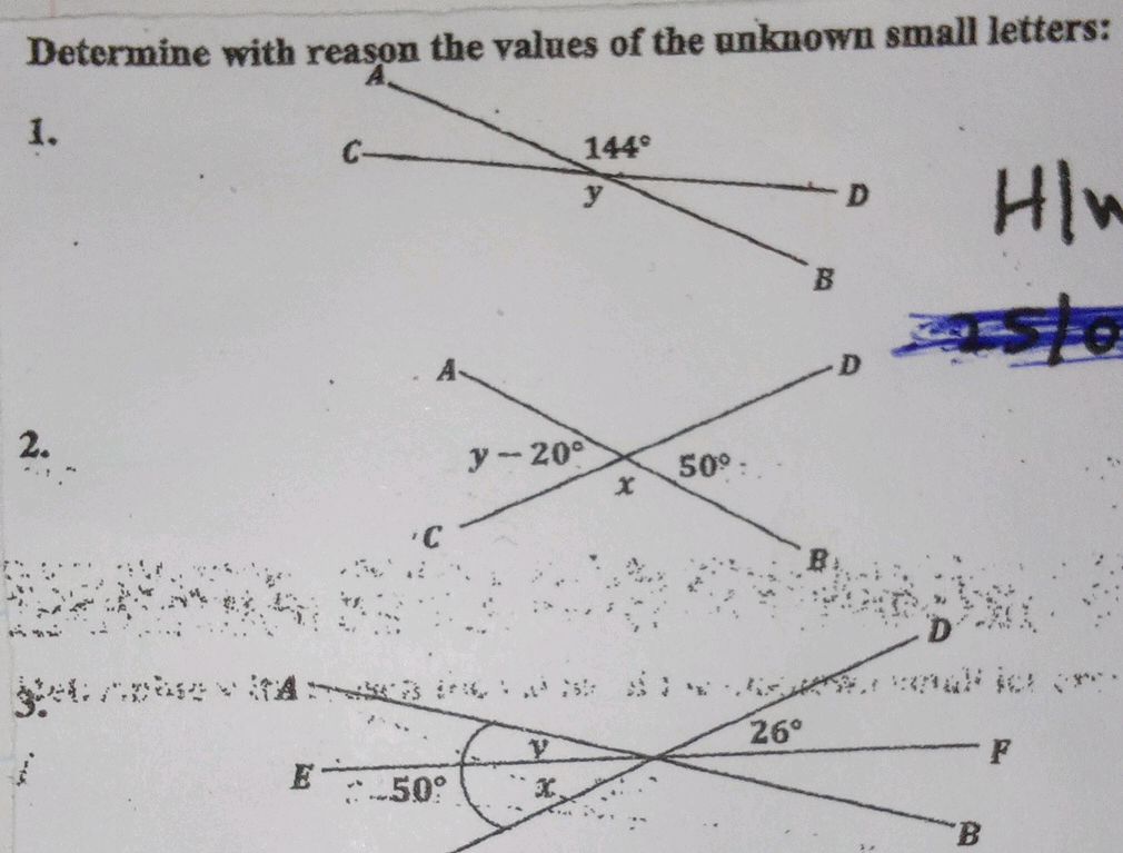 Determine with reason the values of the | StudyX
