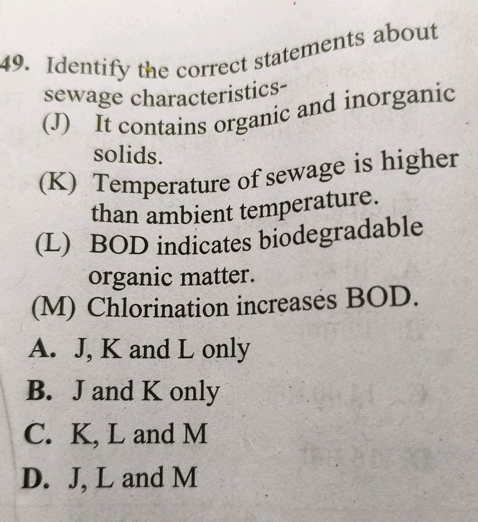 49. Identify the correct statements about | StudyX