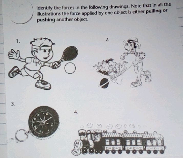 Identify the forces in the following | StudyX