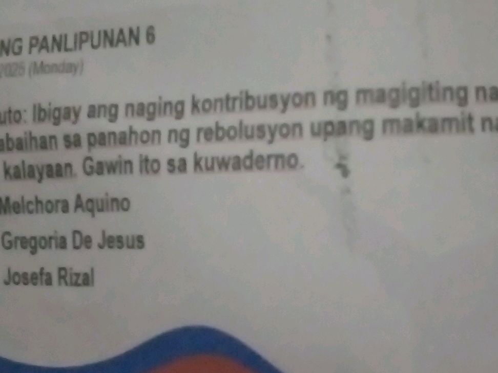 auto: Ibigay ang naging kontribusyon ng | StudyX