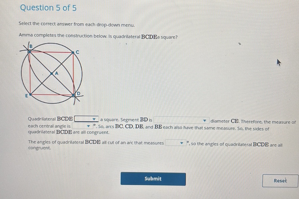 Question 5 of 5 Select the correct answer | StudyX