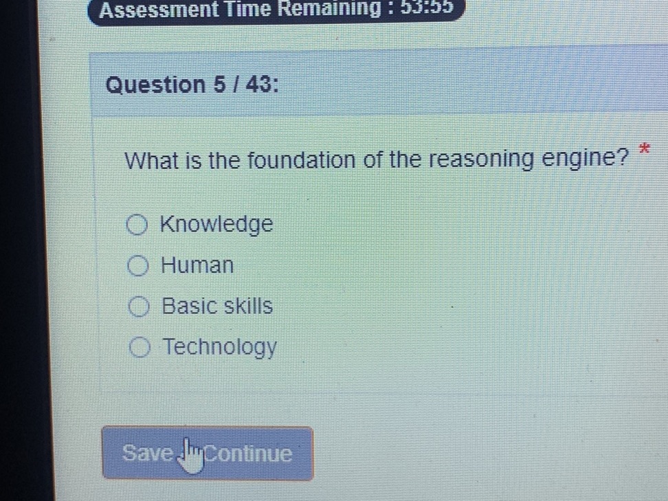 What is the foundation of the reasoning | StudyX