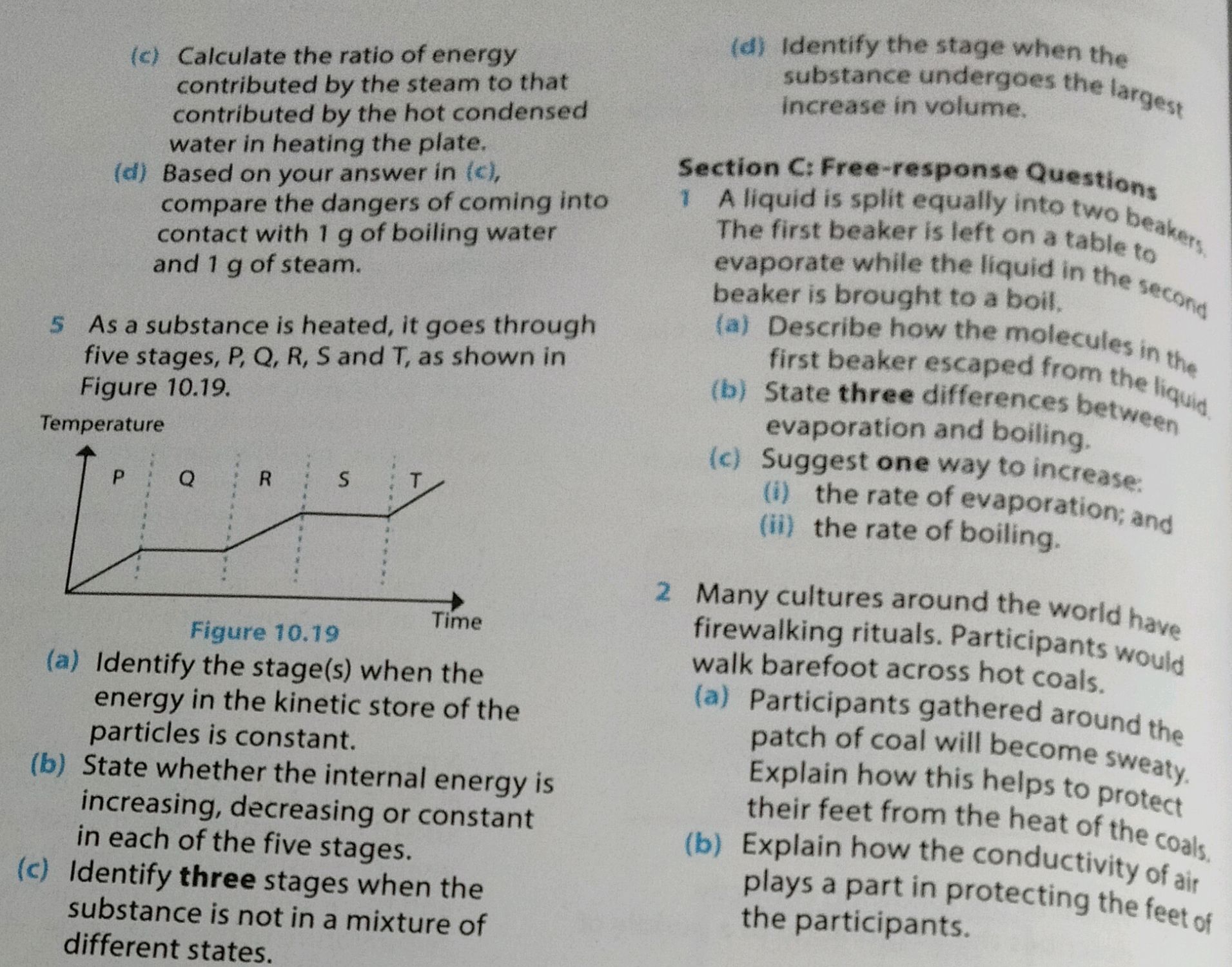 (c) Calculate the ratio of energy | StudyX