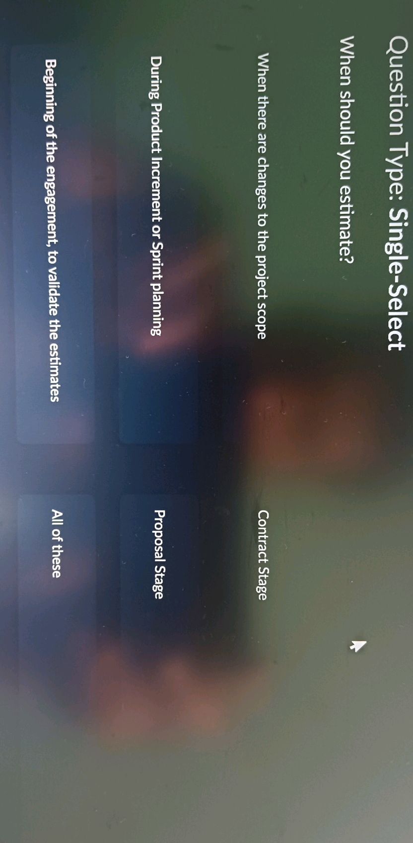 When should you estimate? When there are | StudyX