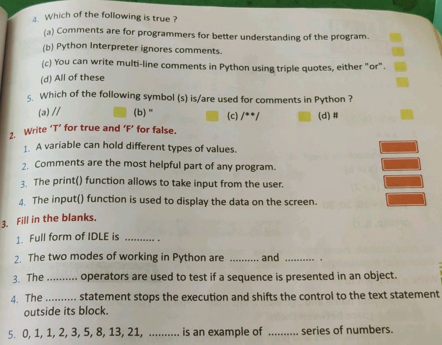 4. Which of the following is true ? (a) | StudyX