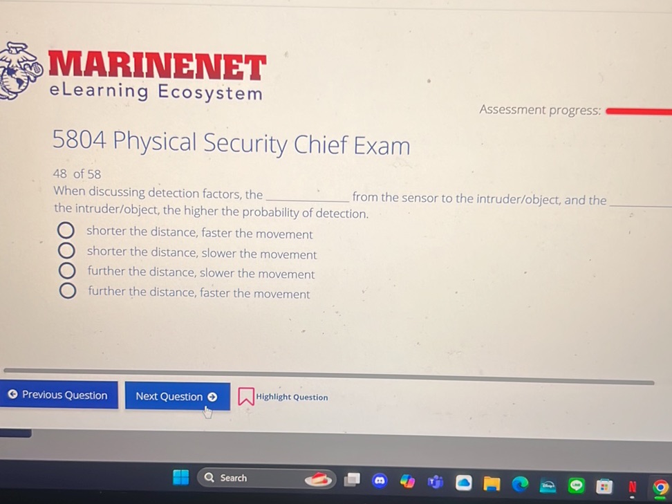 When discussing detection factors, the | StudyX