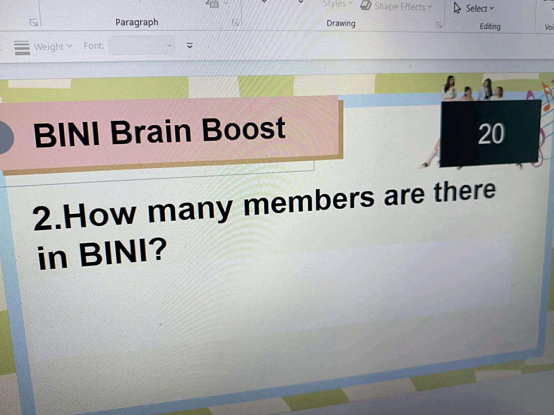 How many members are in BINI? | StudyX
