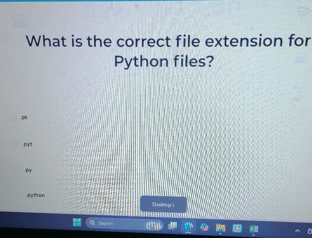 What is the correct file extension for | StudyX