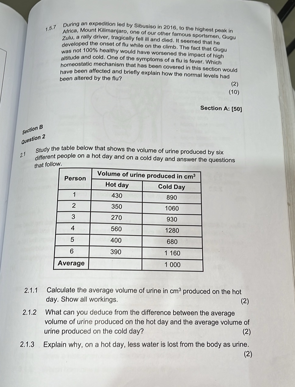 2. 1. 1 Calculate the average volume of | StudyX
