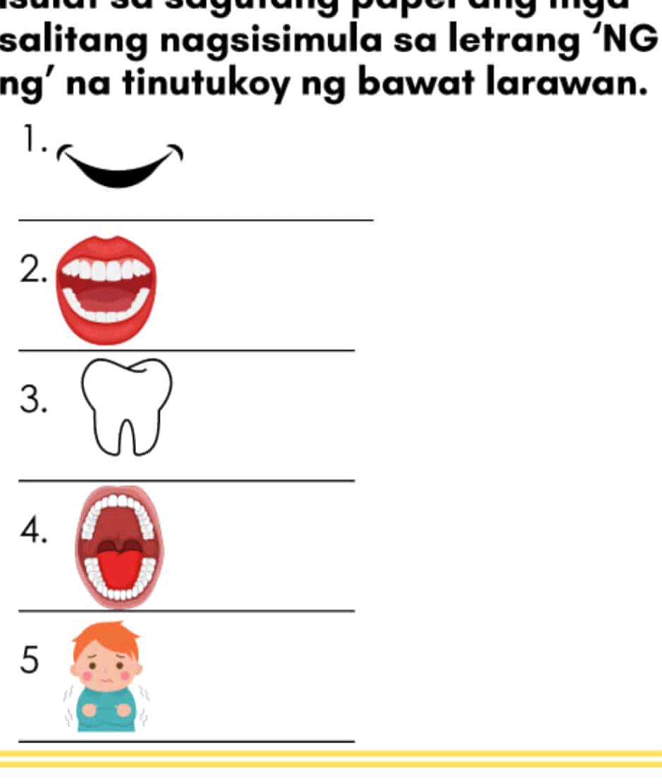 salitang nagsisimula sa letrang 'NG' na | StudyX