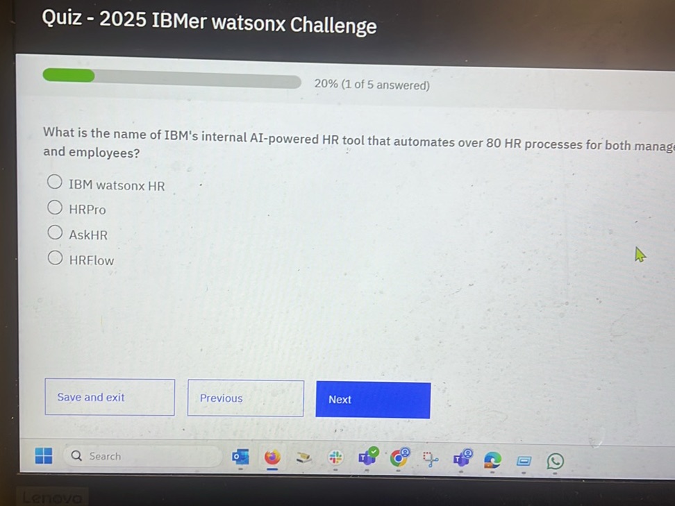 What is the name of IBM's internal | StudyX