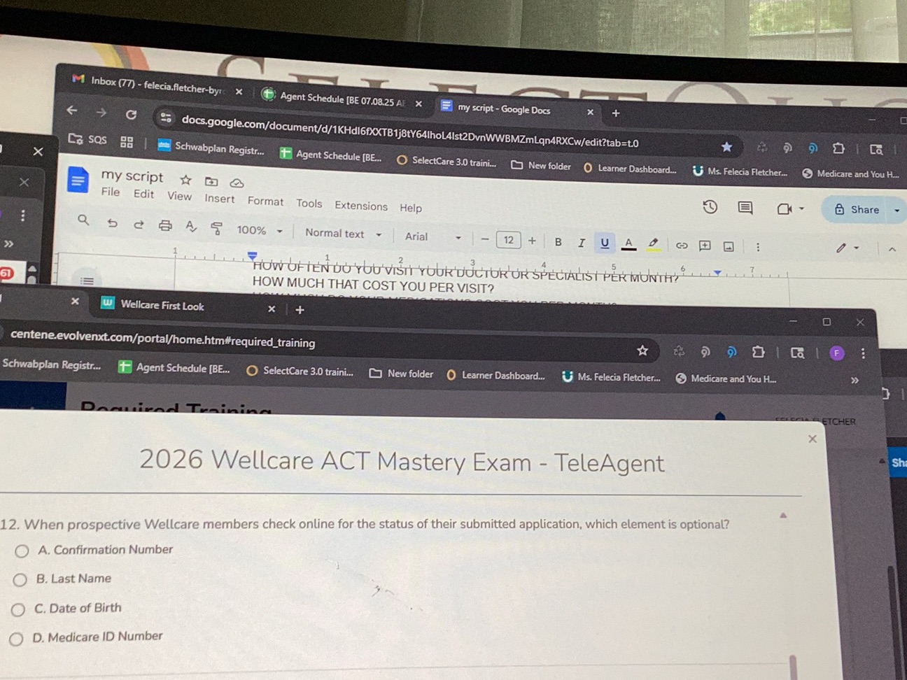 When prospective Wellcare members check