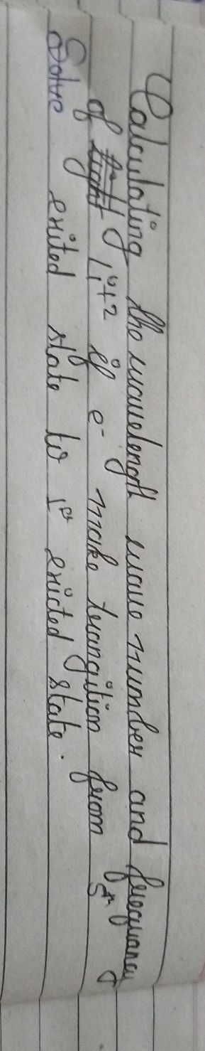 Calculating the wavelength wave number and | StudyX